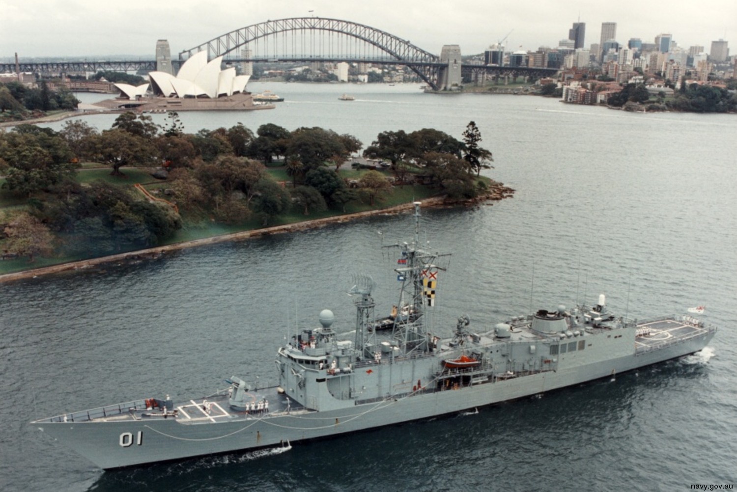 HMAS Adelaide FFG-01 class Frigate Royal Australian Navy