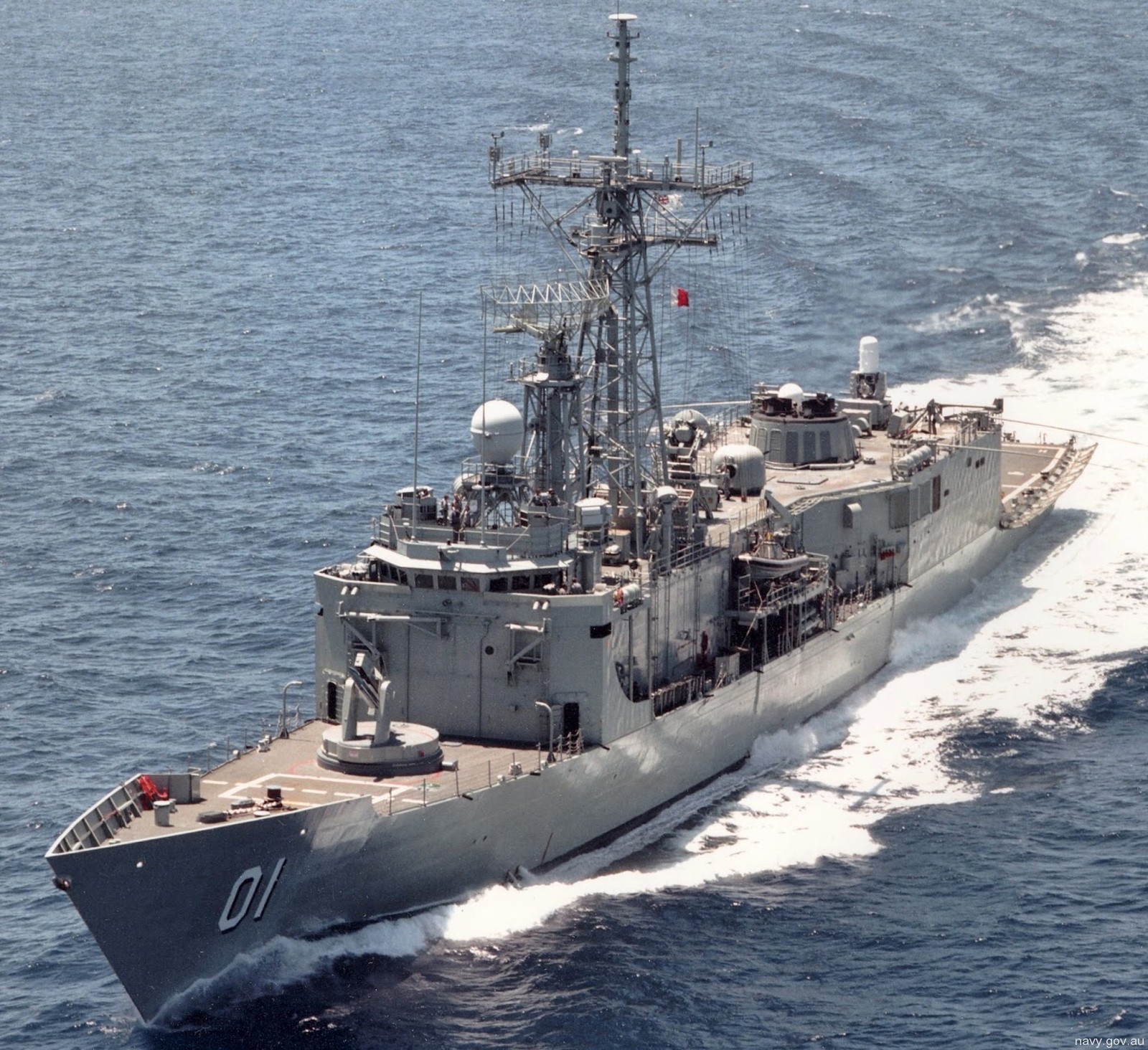 HMAS Adelaide FFG-01 class Frigate Royal Australian Navy