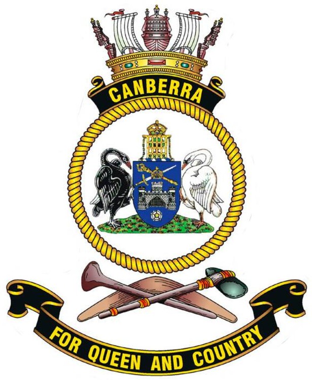 HMAS Canberra FFG-02 Adelaide class Frigate Royal Australian Navy