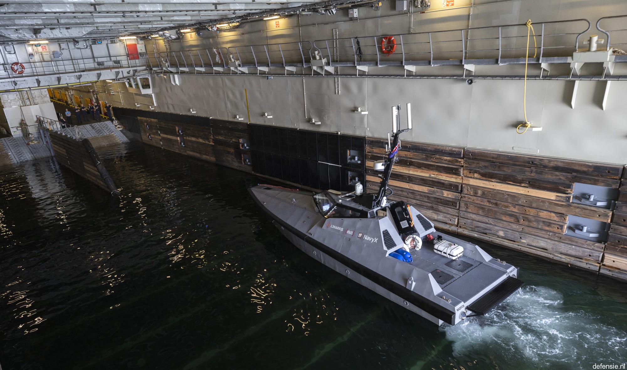 HNLMS Rotterdam L-800 Amphibious Ship Netherlands Navy