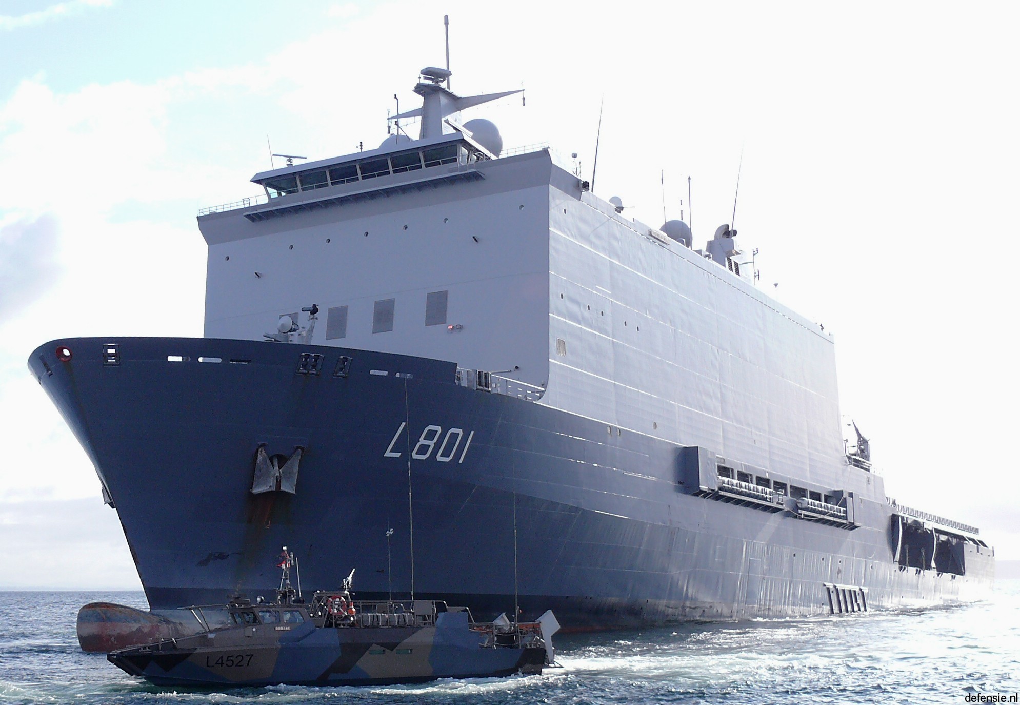 HNLMS Rotterdam L-800 Amphibious Ship Netherlands Navy