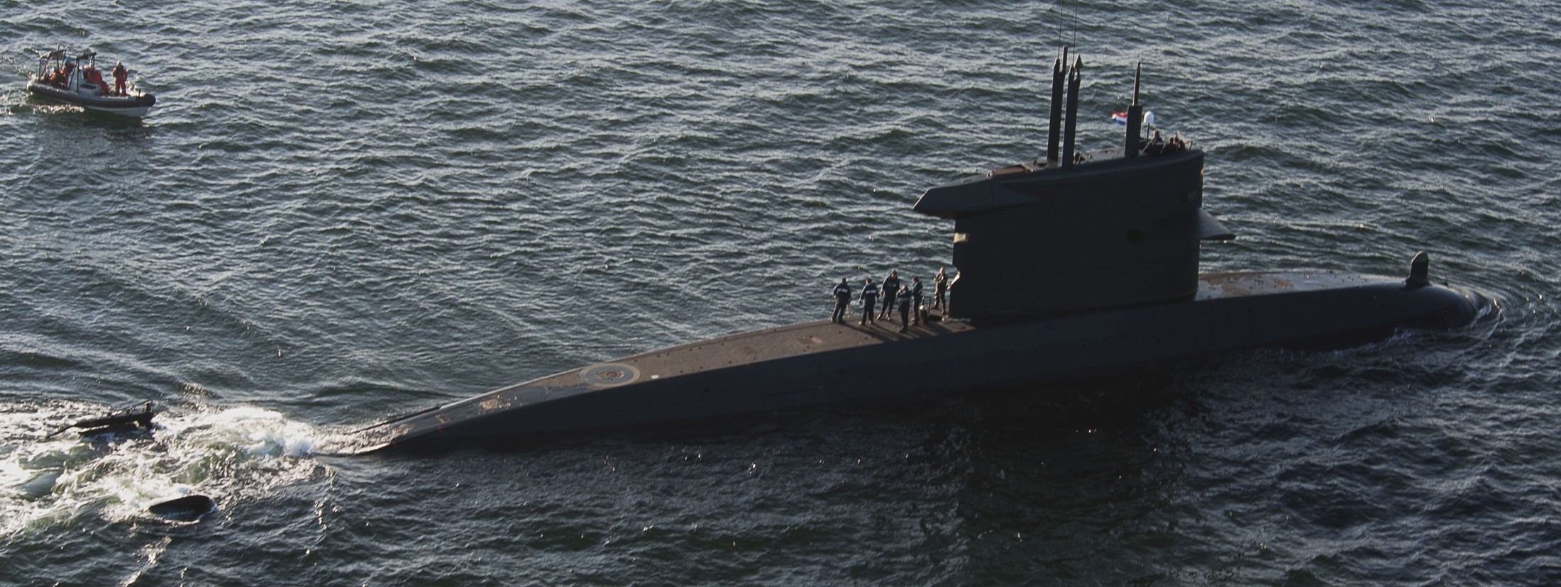 S 808 HNLMS Dolfijn Attack Submarine Royal Netherlands Navy