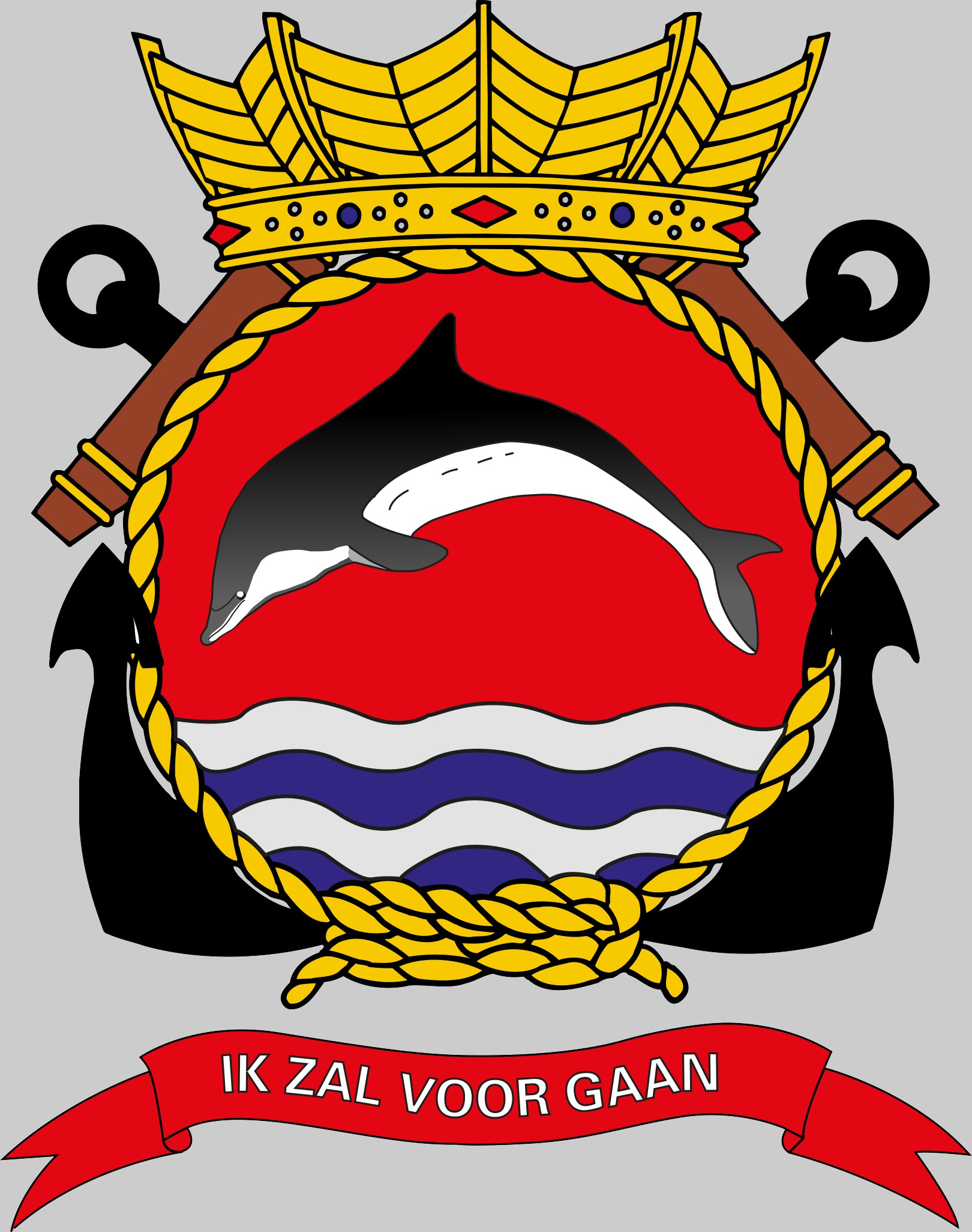S 808 HNLMS Dolfijn Attack Submarine Royal Netherlands Navy