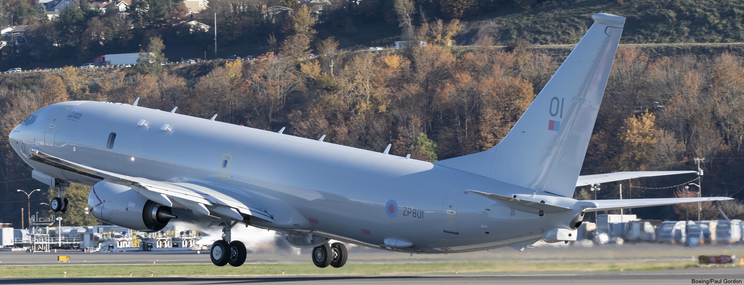 Poseidon MRA1 P-8A Maritime Patrol Aircraft Royal Air Force