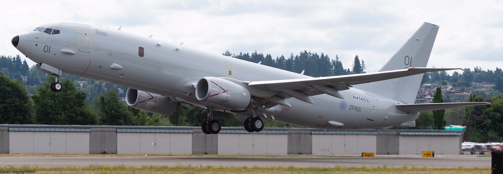 Poseidon MRA1 P-8A Maritime Patrol Aircraft Royal Air Force
