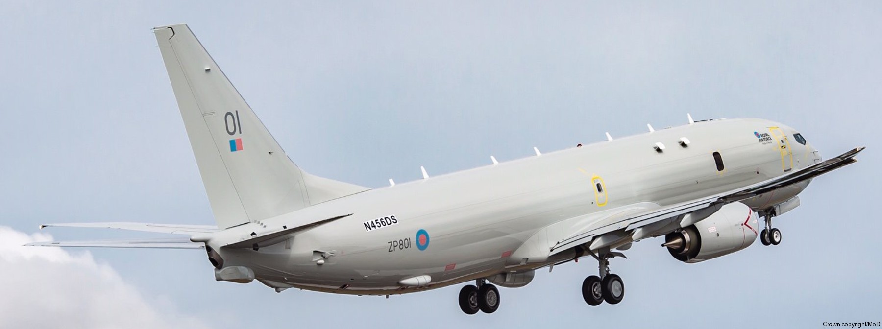 Poseidon MRA1 P-8A Maritime Patrol Aircraft Royal Air Force