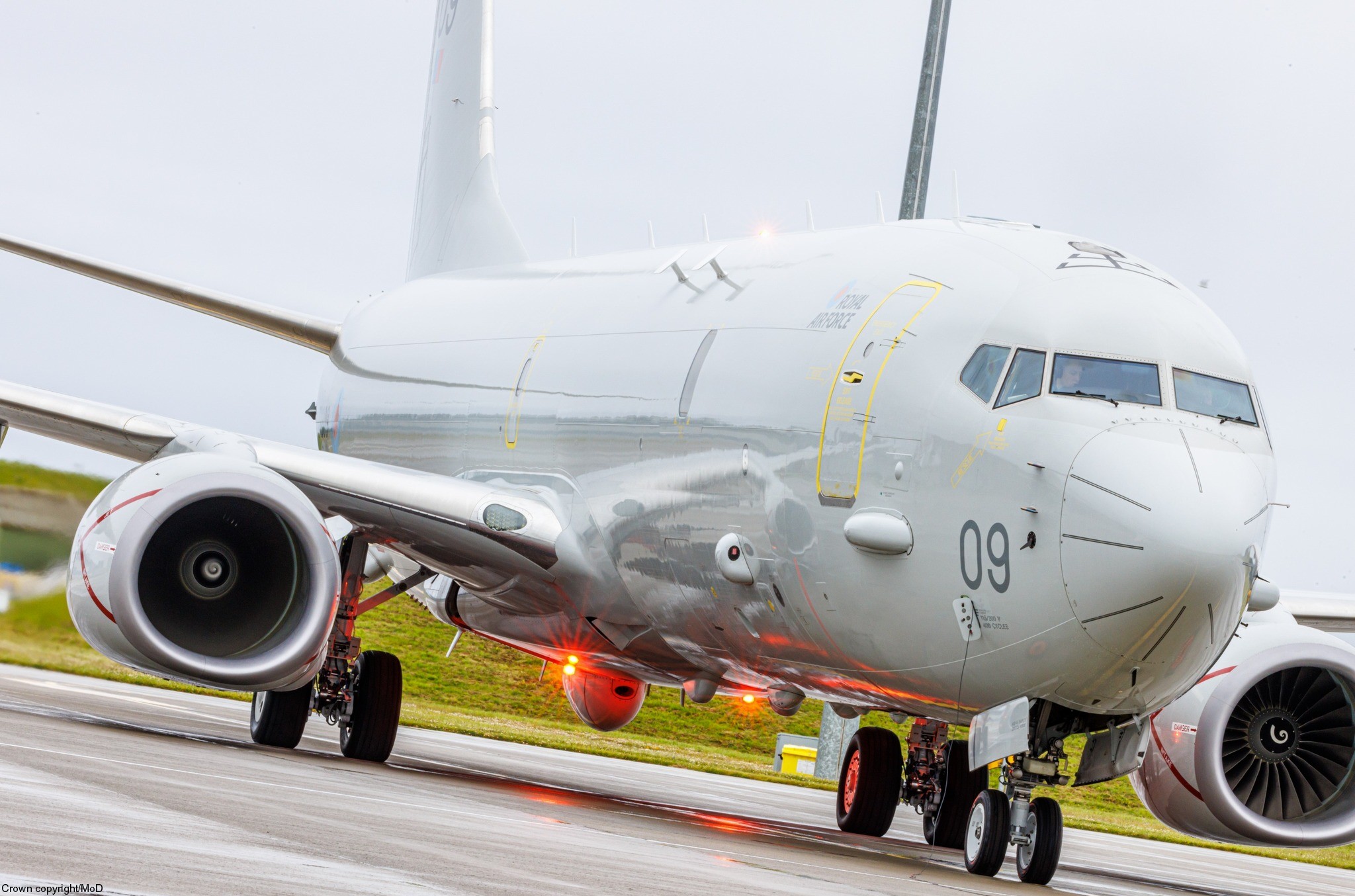 Poseidon MRA1 P-8A Maritime Patrol Aircraft Royal Air Force