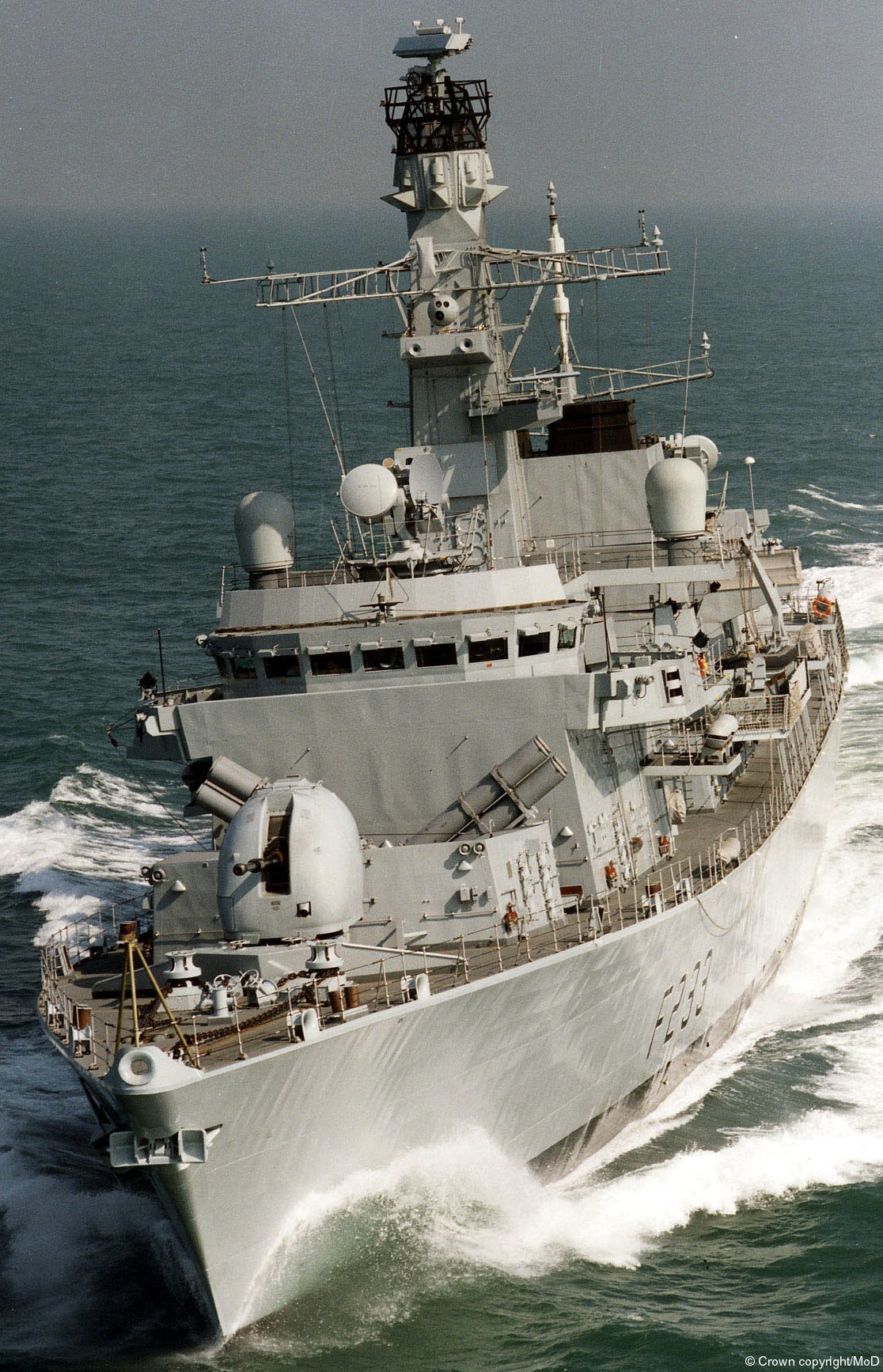 F-233 HMS Marlborough Type 23 Duke class Frigate Royal Navy