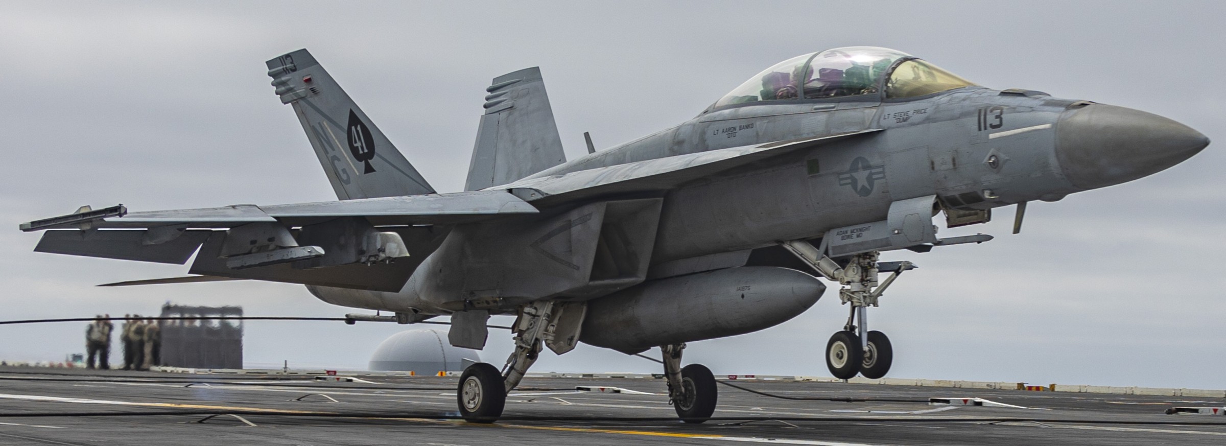 VFA-41 Black Aces Strike Fighter Squadron F/A-18F Hornet