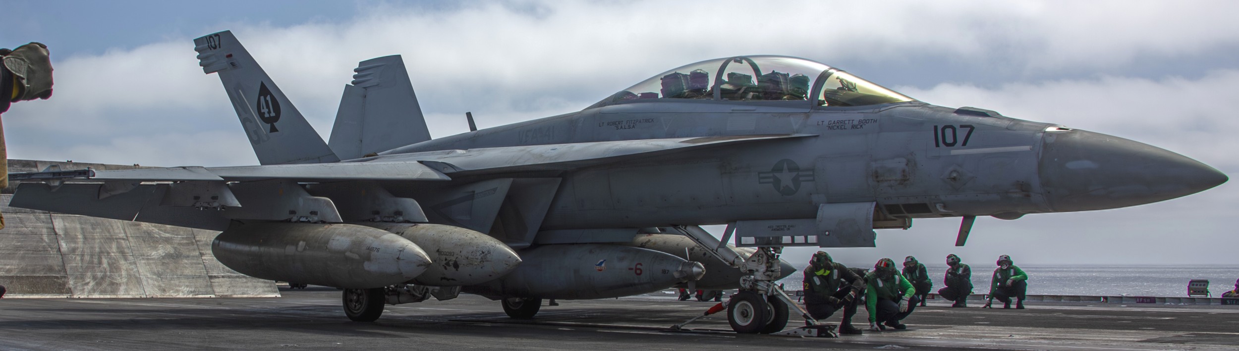 VFA-41 Black Aces Strike Fighter Squadron F/A-18F Hornet