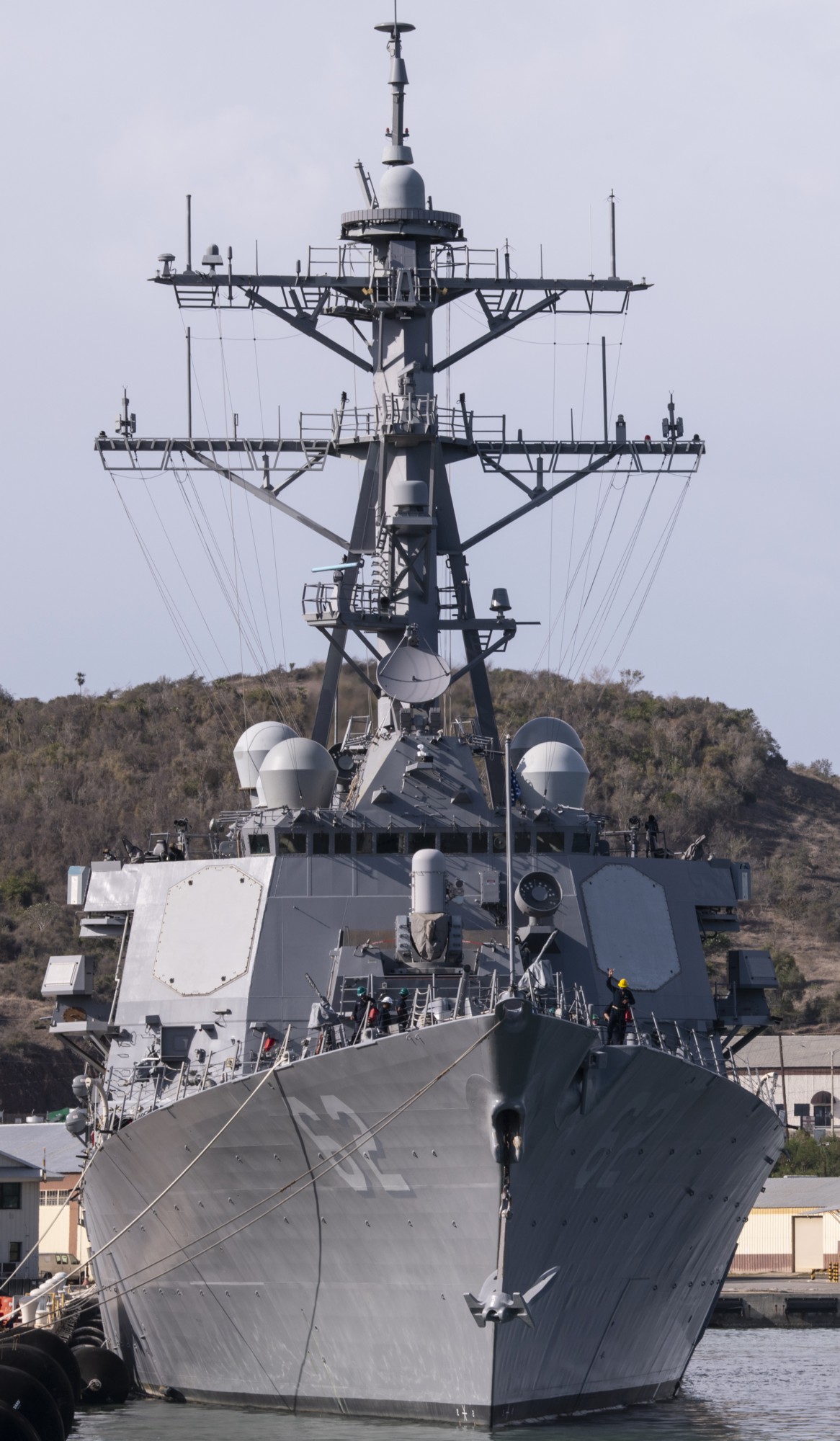 USS Fitzgerald DDG 62 Arleigh Burke class destroyer US Navy