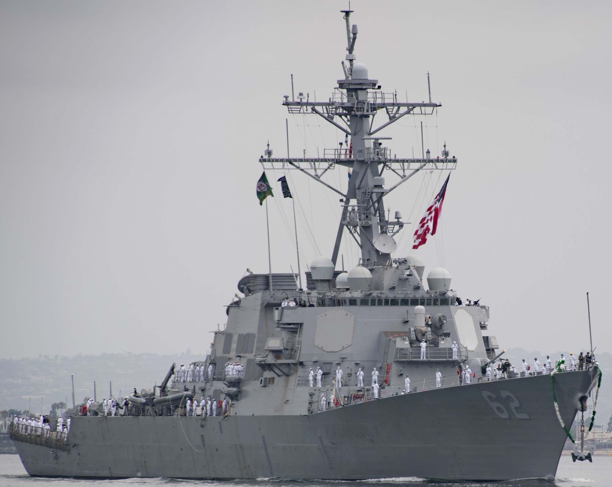 USS Fitzgerald DDG 62 Arleigh Burke class destroyer US Navy