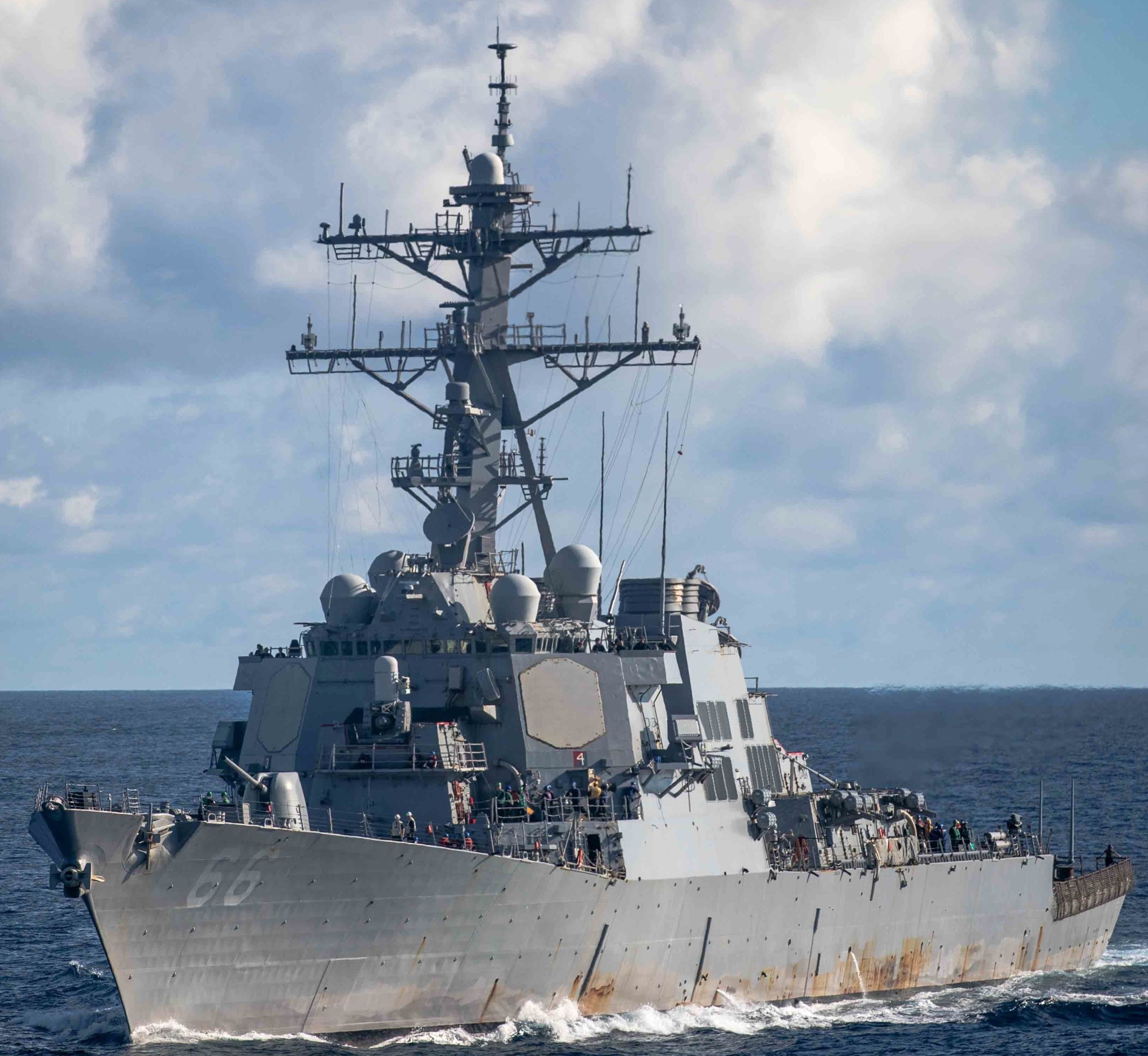 USS Gonzalez DDG-66 Arleigh Burke class Destroyer US Navy