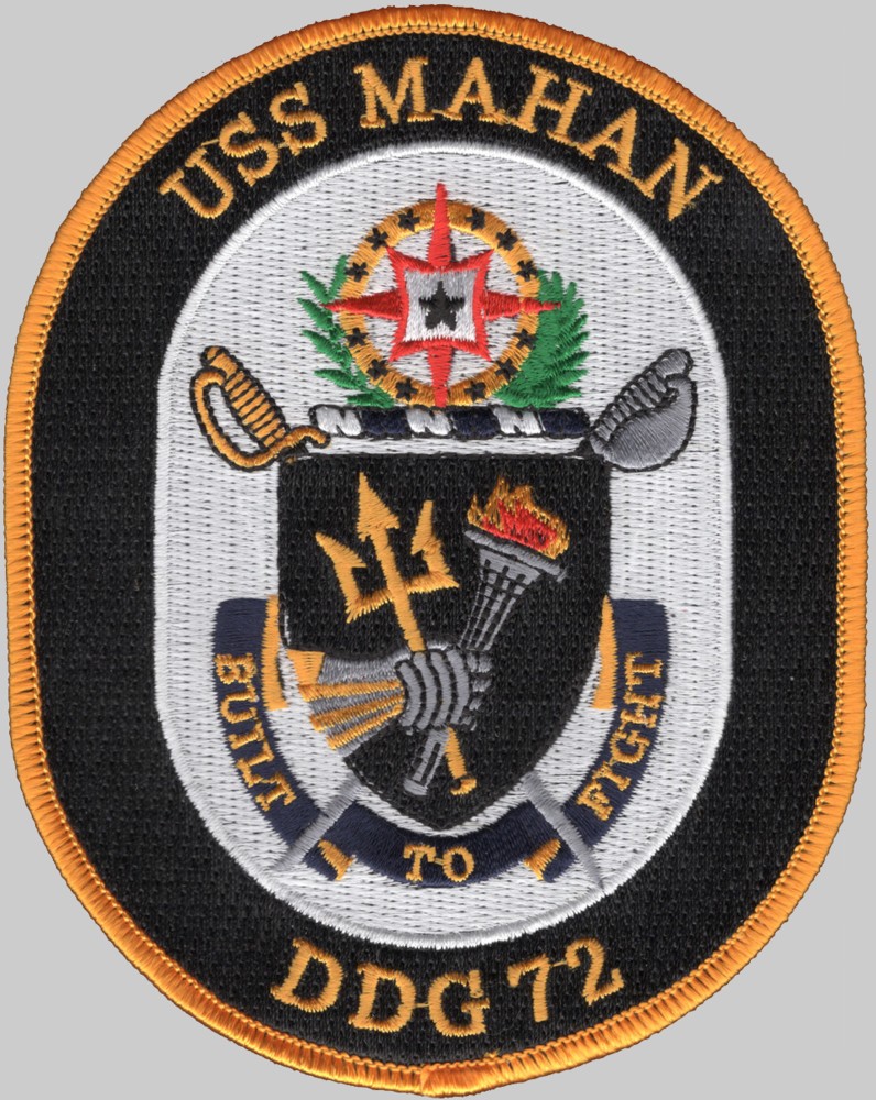 USS Mahan DDG-72 Arleigh Burke class Destroyer US Navy