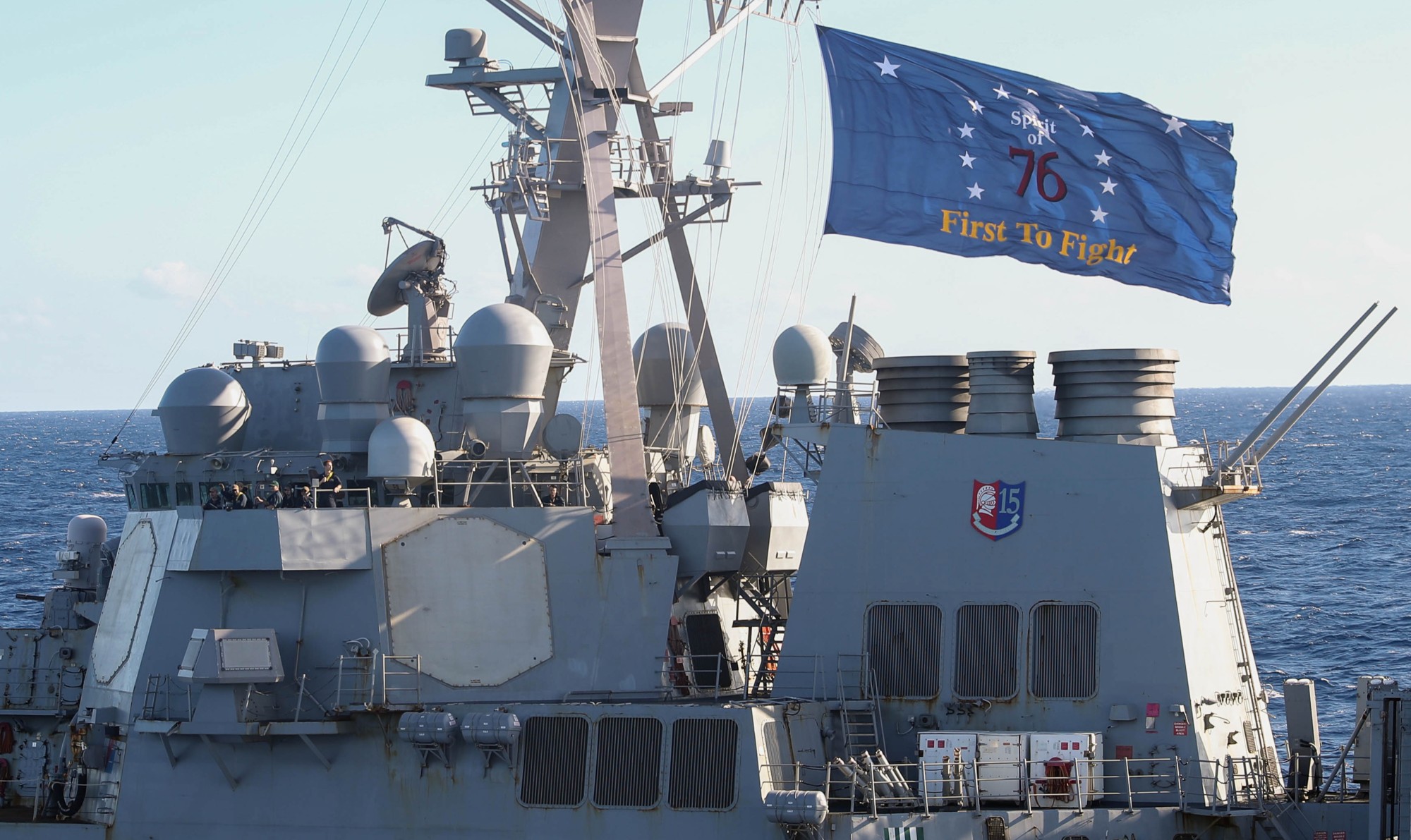 USS Higgins DDG-76 Arleigh Burke class Destroyer US Navy