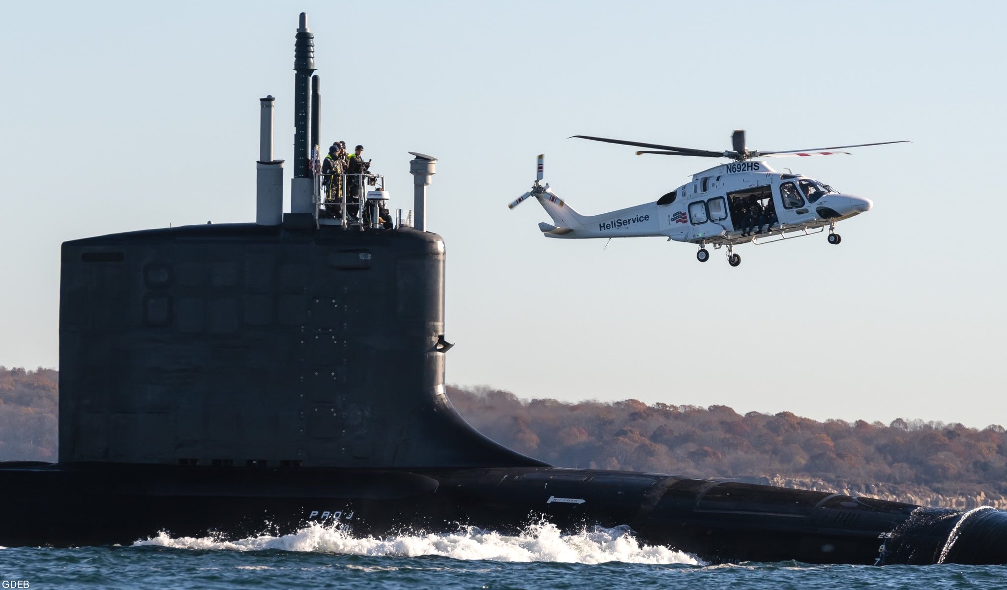 SSN-797 USS Iowa Virginia class Attack Submarine US Navy